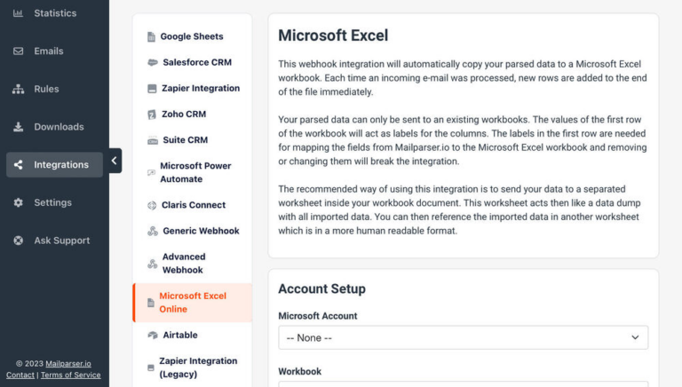 How To Parse A Table From An Email To Excel With Mailparser